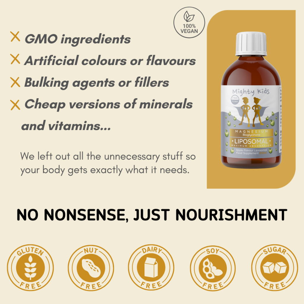 Liposomal Magnesium (Age 1+) - Mighty Kids