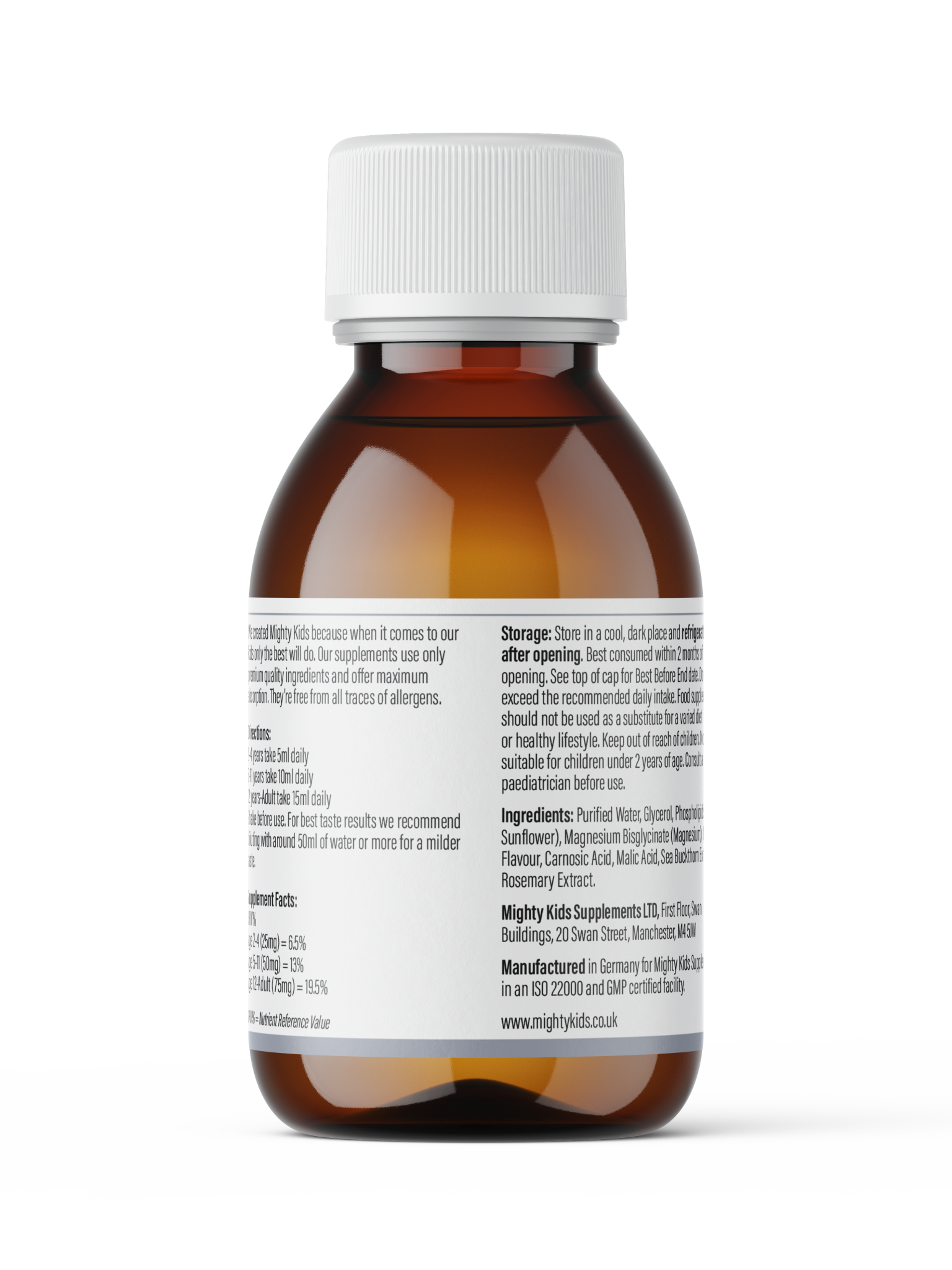 Liposomal Magnesium - Mighty Kids