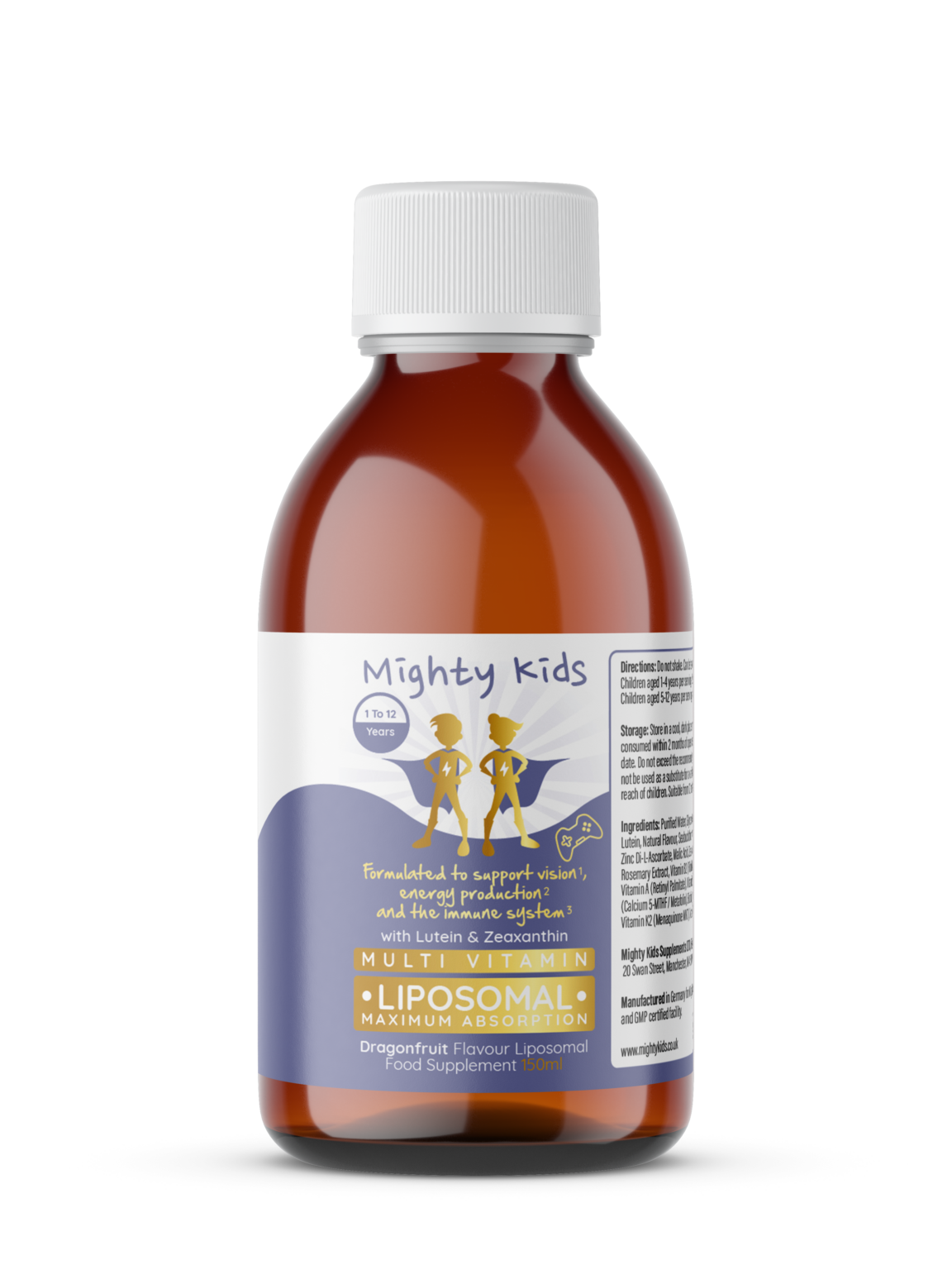 Liposomal Magnesium (Age 1+) - Mighty Kids
